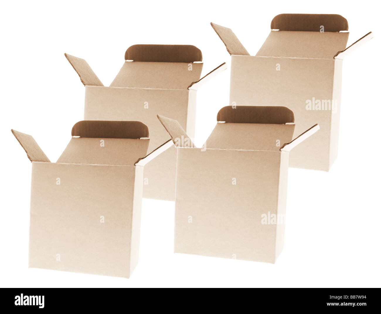 Cardboard containers hi-res stock photography and images - Alamy