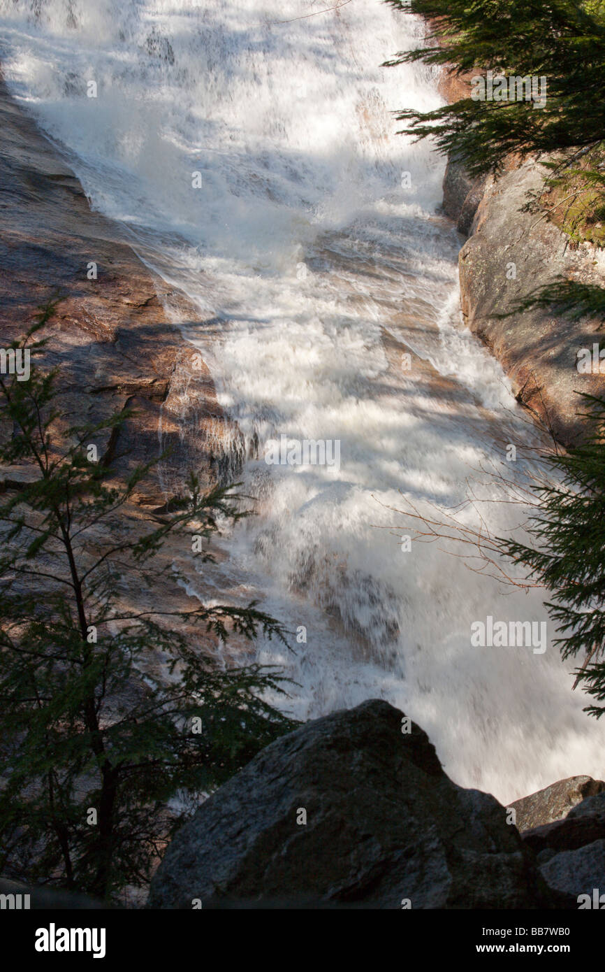 Crawford Notch State Park Ripley Falls in Harts Location New Hampshire ...