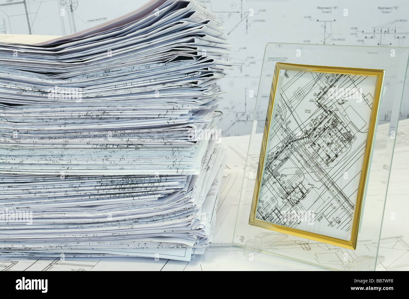 Black and white dimensional drawings are compressed in single-sheet ...