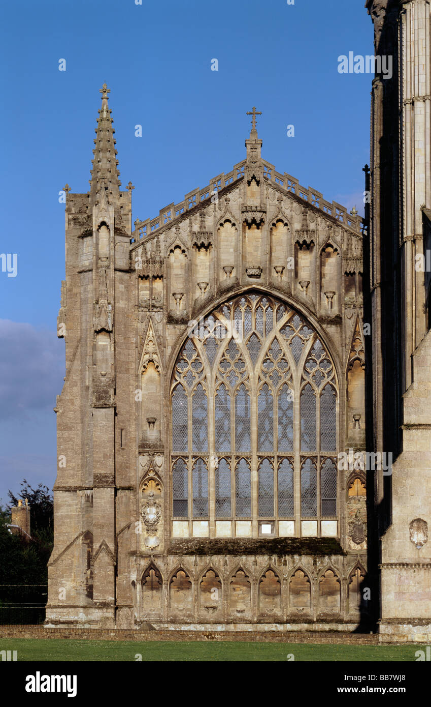 Ely Cathedral Lady Chapel Exterior From West Stock Photo - Alamy