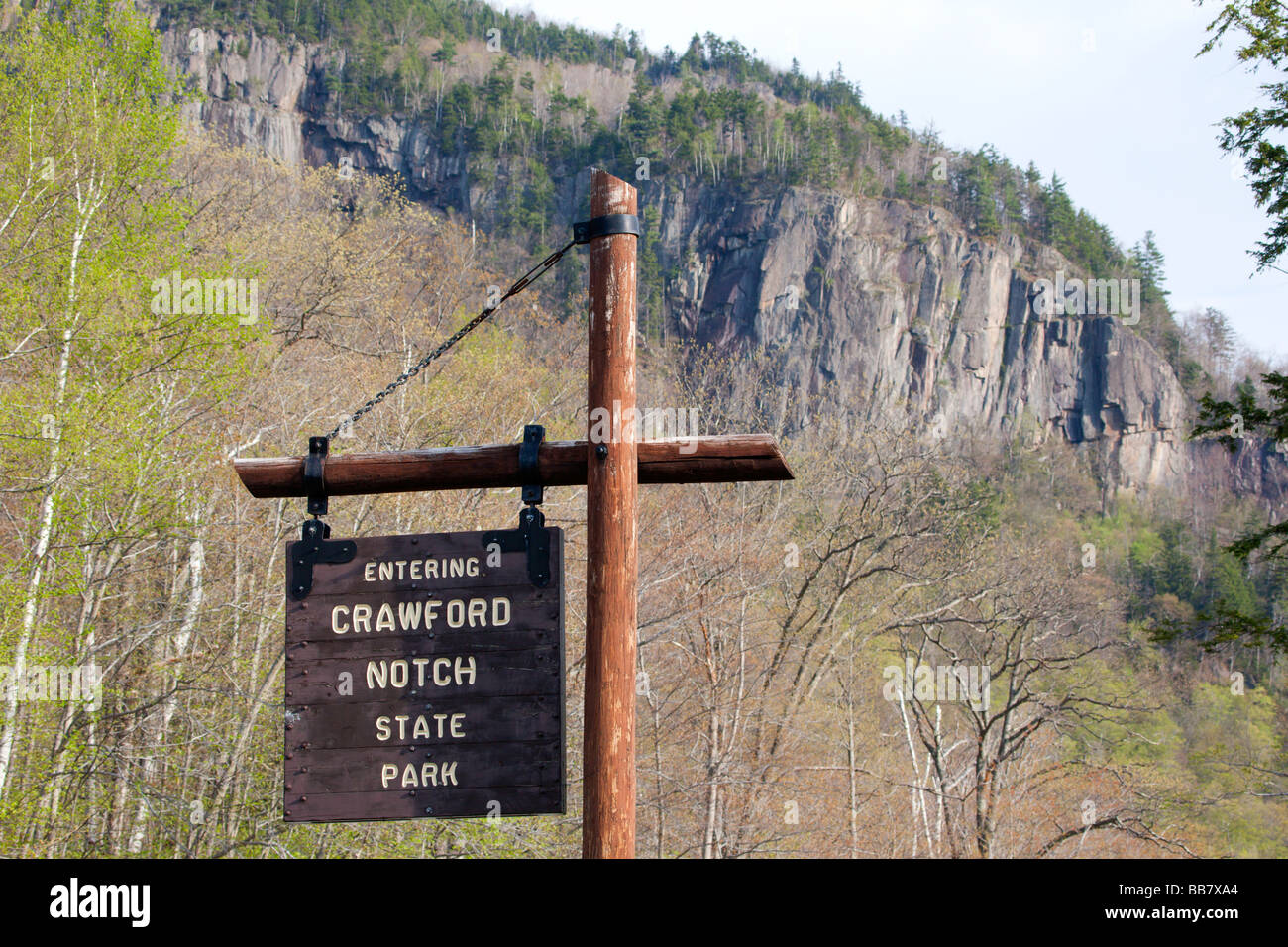 Crawford Notch State Park And Hike Stock Photos & Crawford Notch State ...
