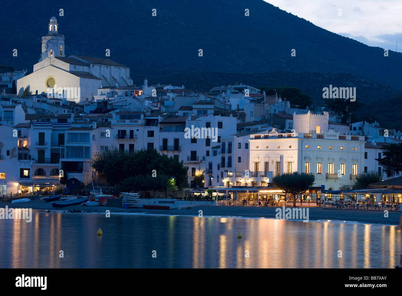 Evening Cadaques Catalonia Spain High Resolution Stock Photography and ...