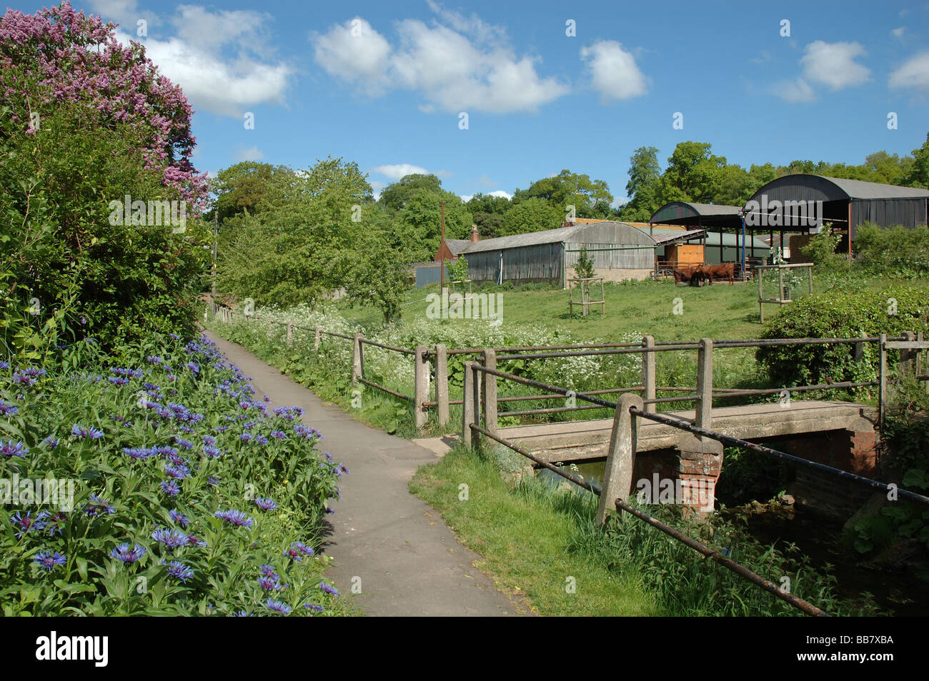 Brookside, Barkby, Leicestershire, England, UK Stock Photo - Alamy