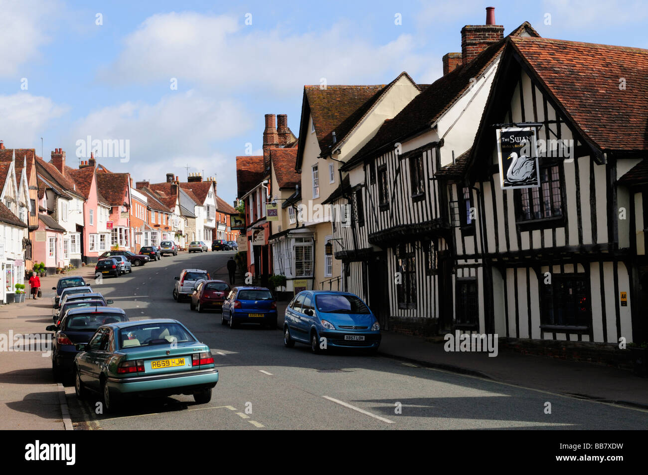 Lavenham historic village suffolk hi-res stock photography and images ...