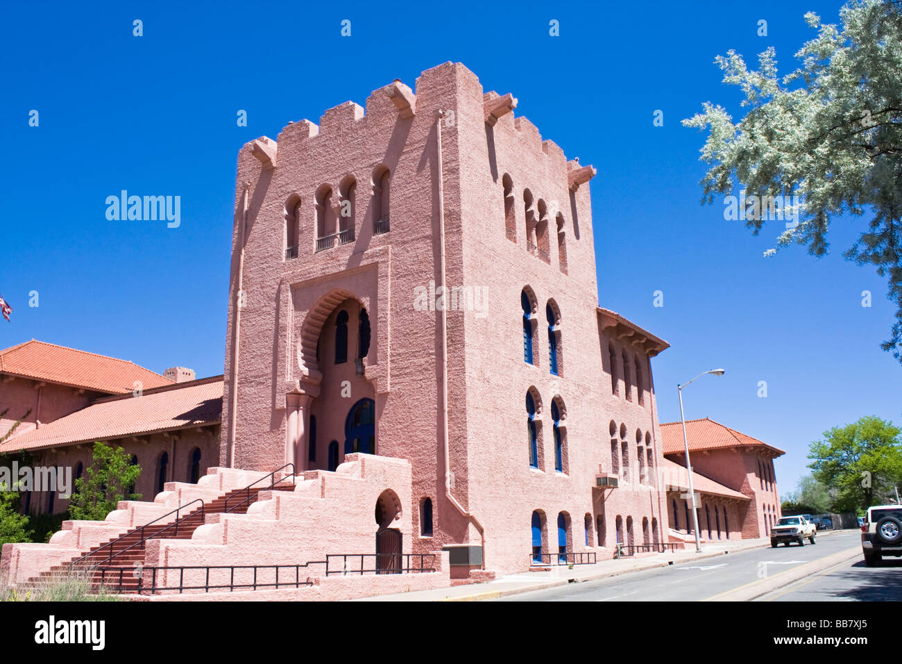 Masonic Center in Santa Fe Stock Photo - Alamy