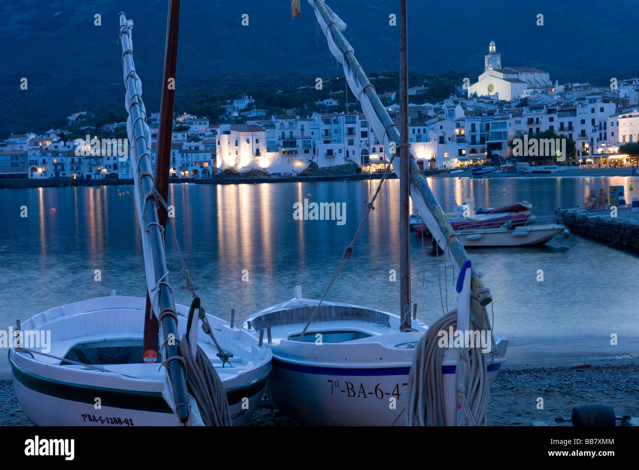 Evening Cadaques Catalonia Spain High Resolution Stock Photography and ...