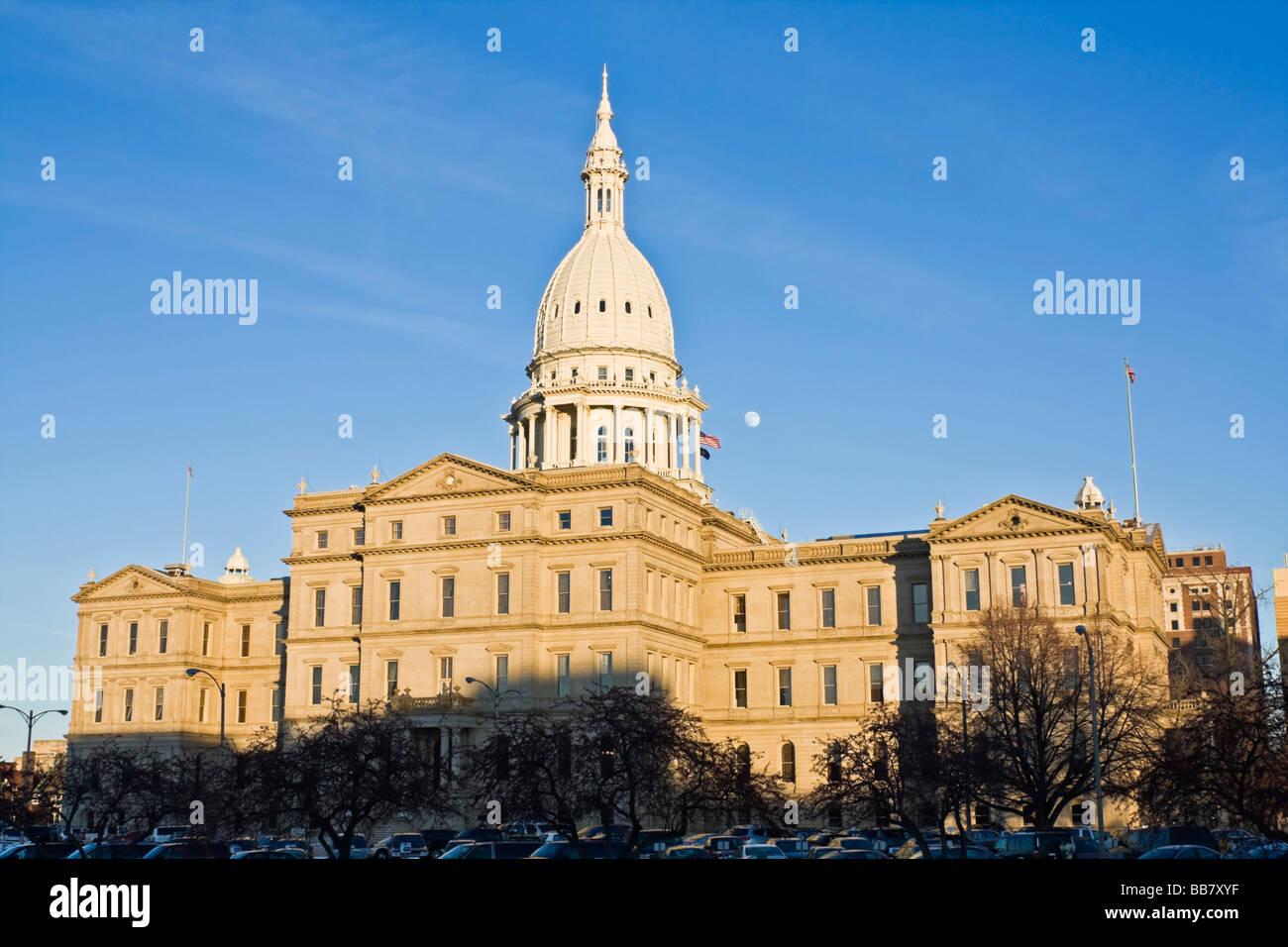 State Capitol of Michigan Stock Photo - Alamy