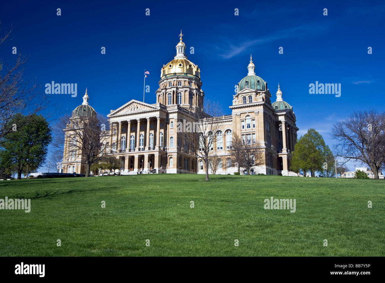 State Capitol of Iowa Stock Photo - Alamy