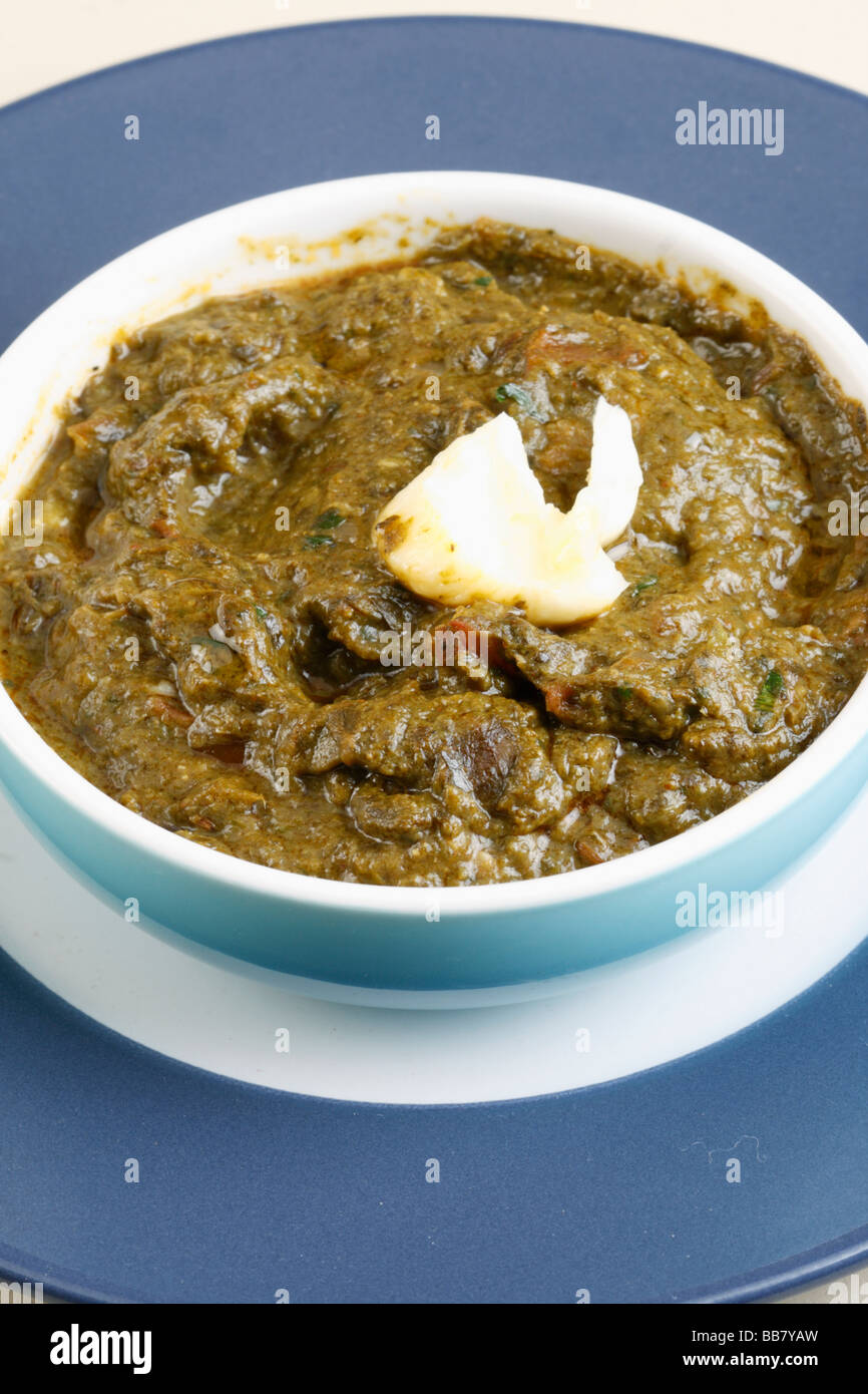 Sarson ka Saag is a Punjabi dish made of Mustard leaves & spices often ...