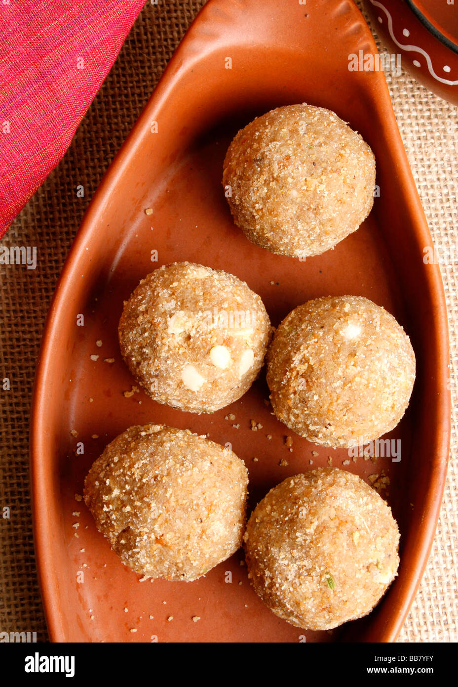 Churma Ladoo is a typical Rajasthani sweet Stock Photo - Alamy