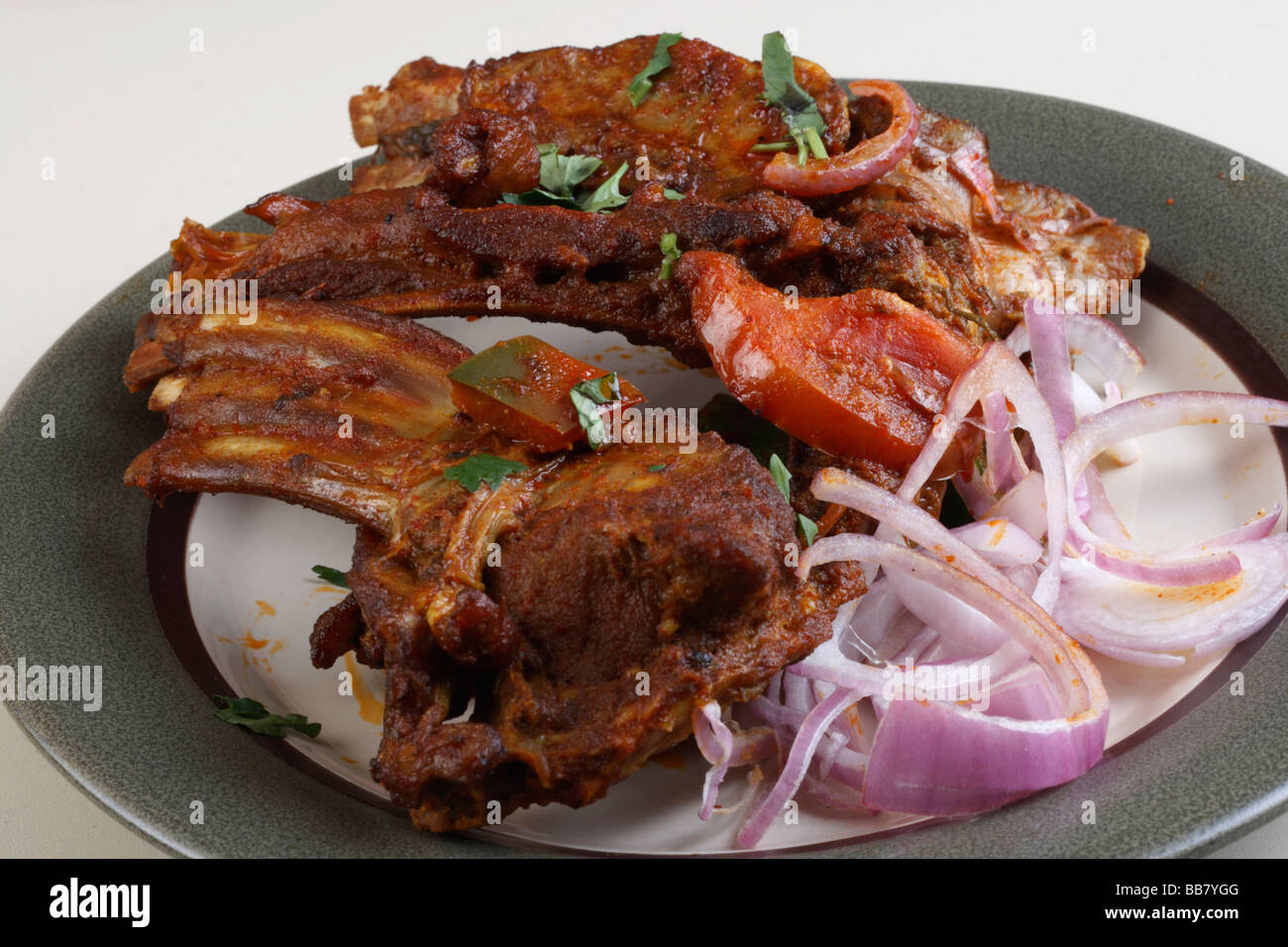 Asian culinary food india indian cuisine punjab hi-res stock ...