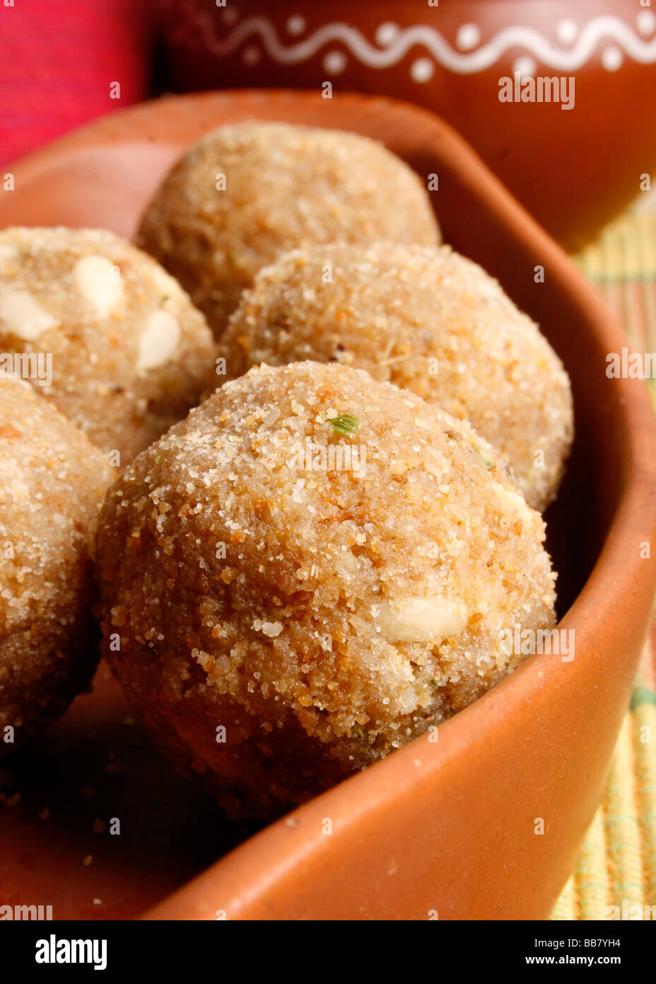 Churma Ladoo is a typical Rajasthani sweet Stock Photo - Alamy