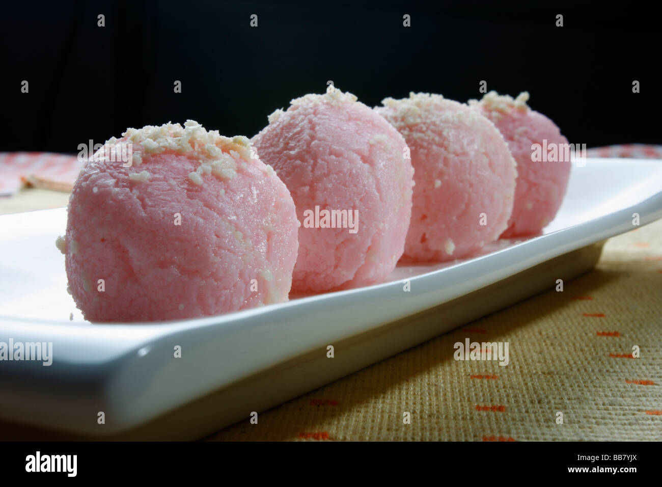 Rasgulla syrupy indian sweet hi-res stock photography and images - Alamy