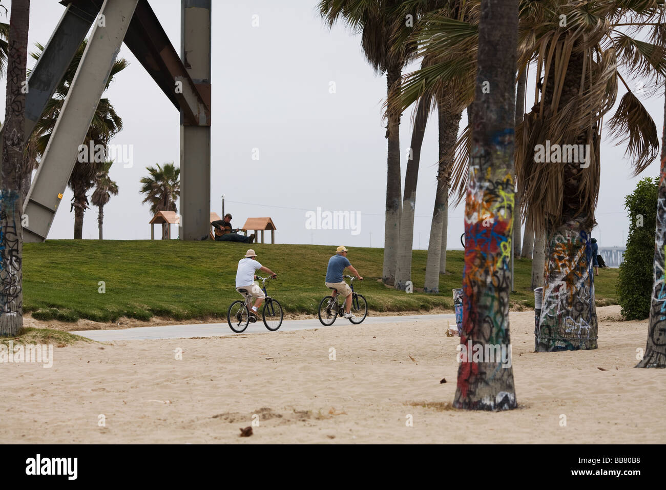 Venice Beach Ocean Front Walk, Los Angeles County, California, USA ...