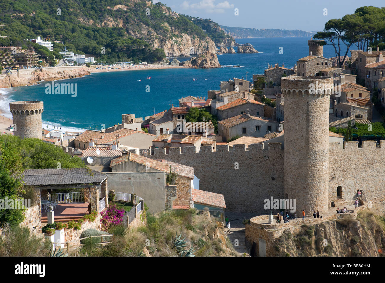 Tossa del mar in catalonia hi-res stock photography and images - Alamy