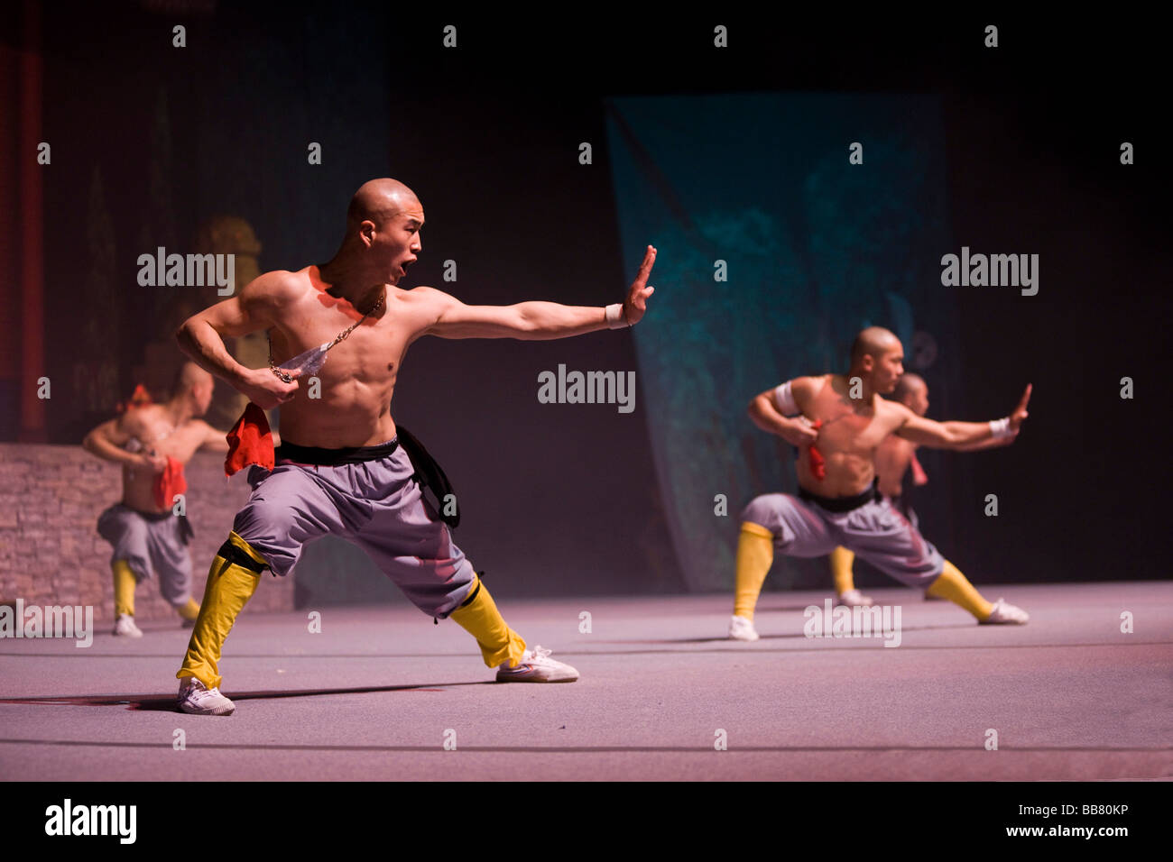 Buddhist monks during show hi-res stock photography and images - Alamy