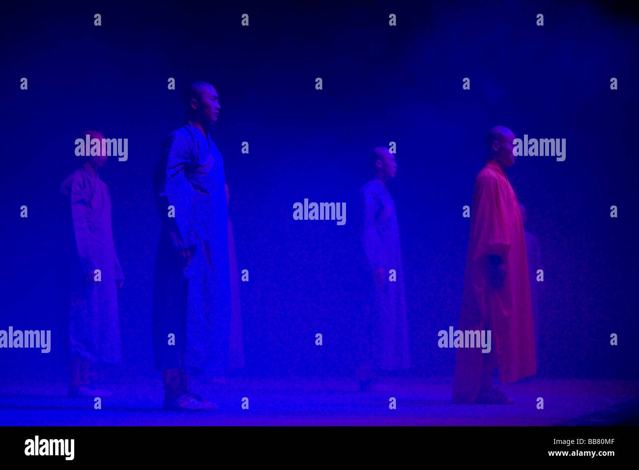 Buddhist monks during show hi-res stock photography and images - Alamy