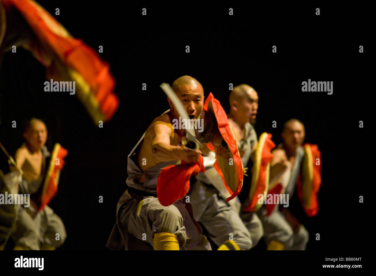 Buddhist monks during show hi-res stock photography and images - Alamy