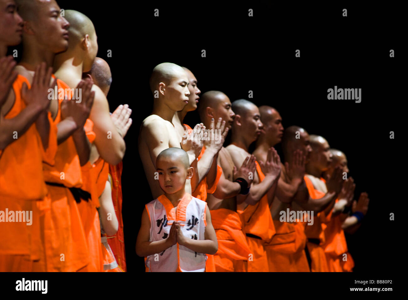 Shaolin monk children hi-res stock photography and images - Alamy