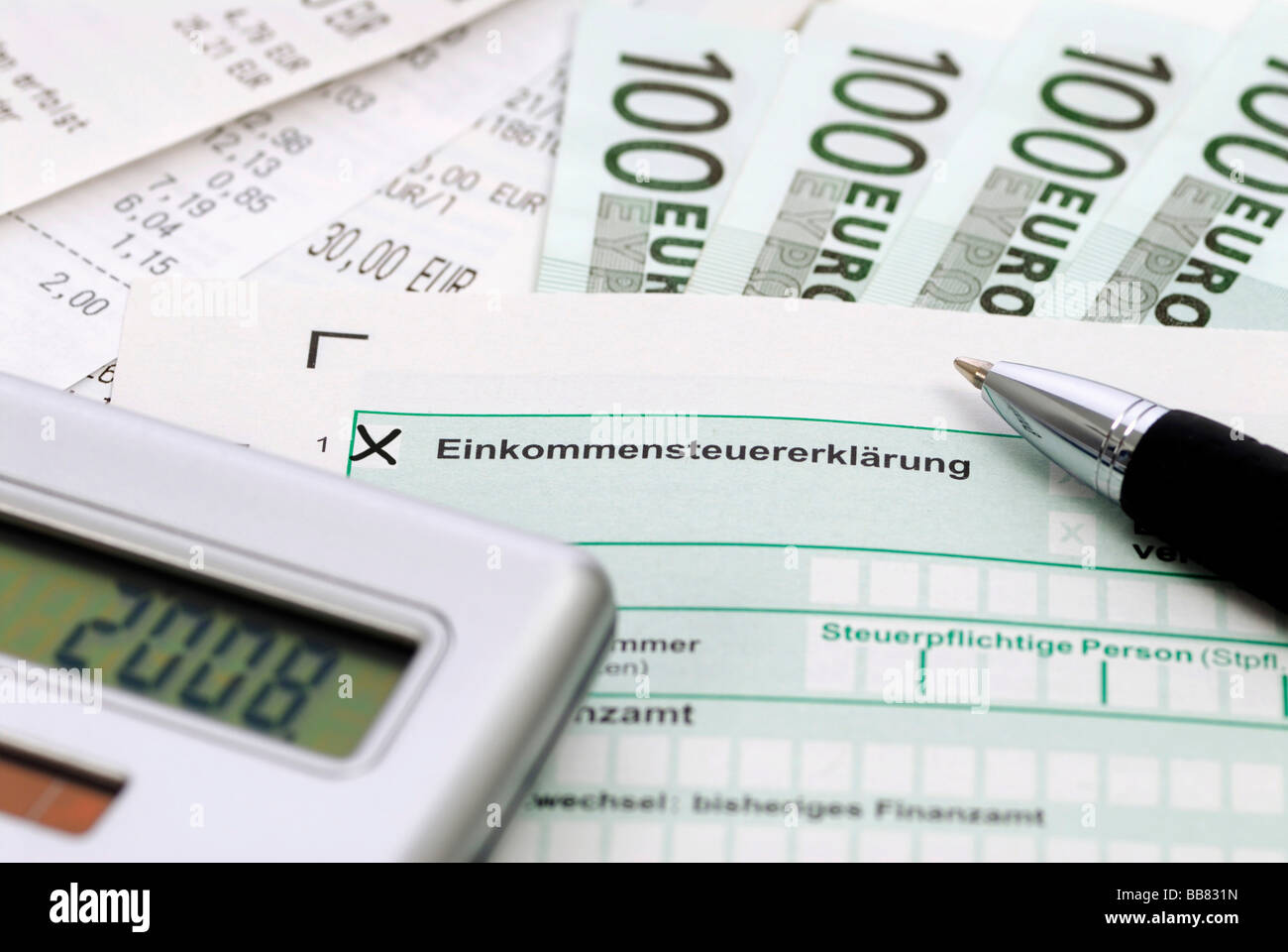 Income tax return Stock Photo - Alamy