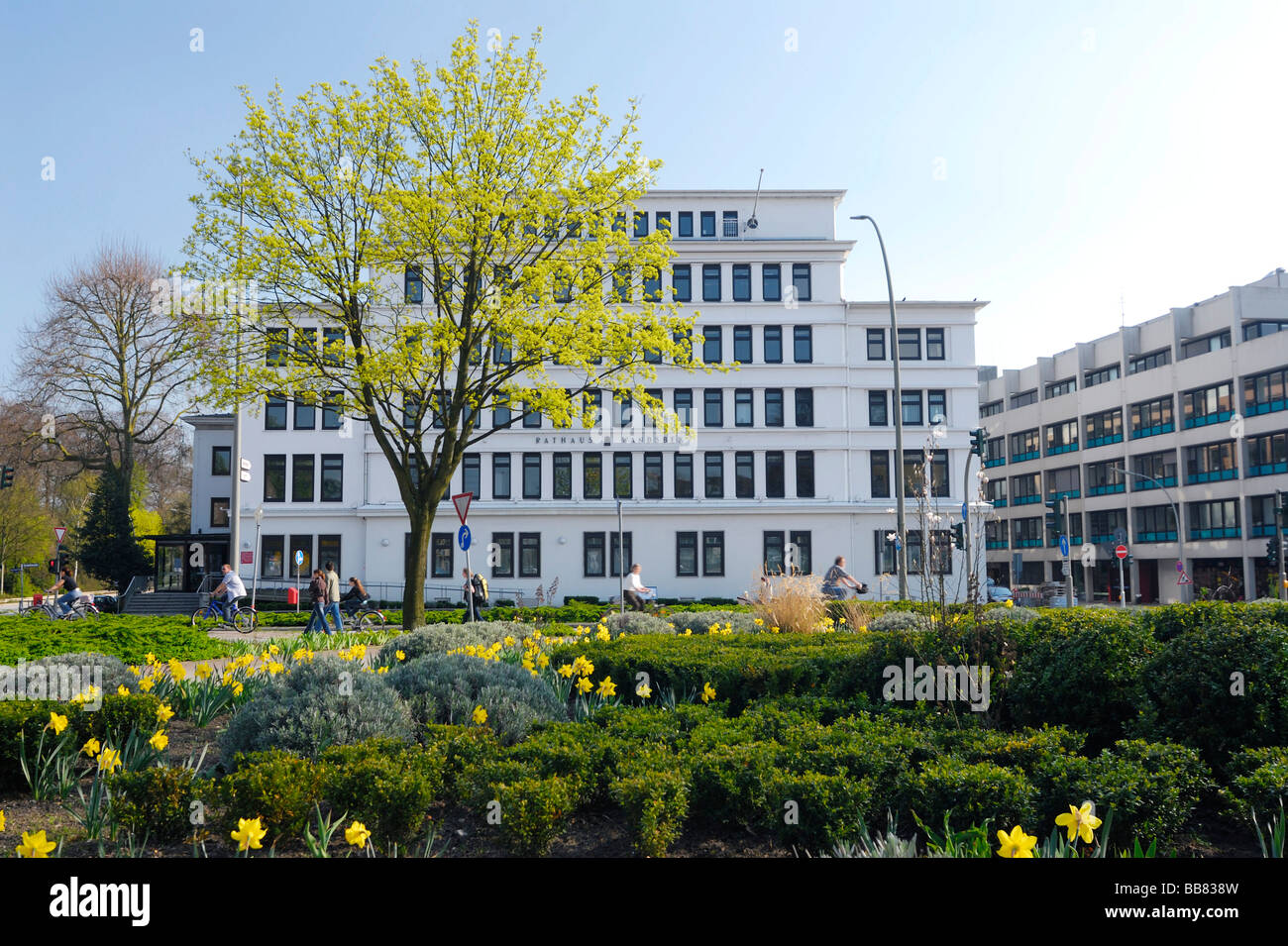 Wandsbek town hall in Hamburg, Germany, Europe Stock Photo - Alamy