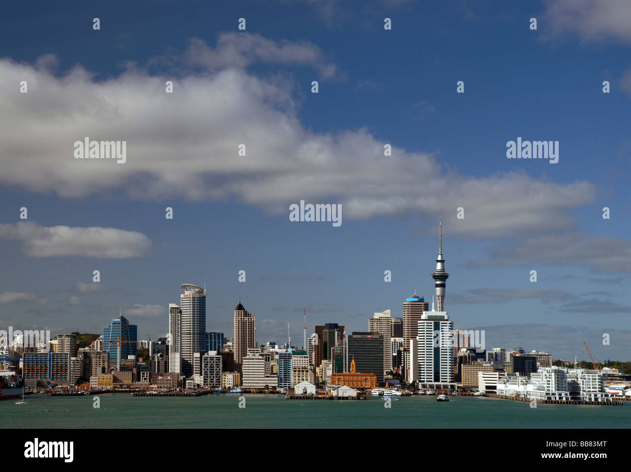 Auckland new zealand blue hi-res stock photography and images - Alamy