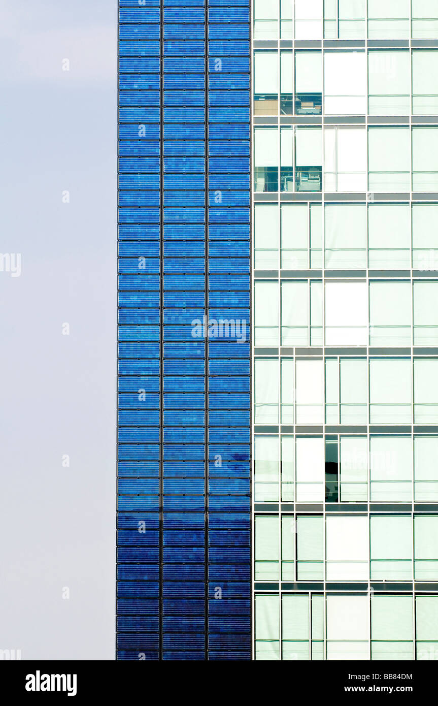 Office high-rise building with solar facade, Freiburg im Breisgau ...