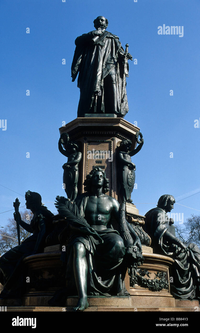 Memorial to Max II. on Maximilianstrasse Street, Munich, Bavaria ...