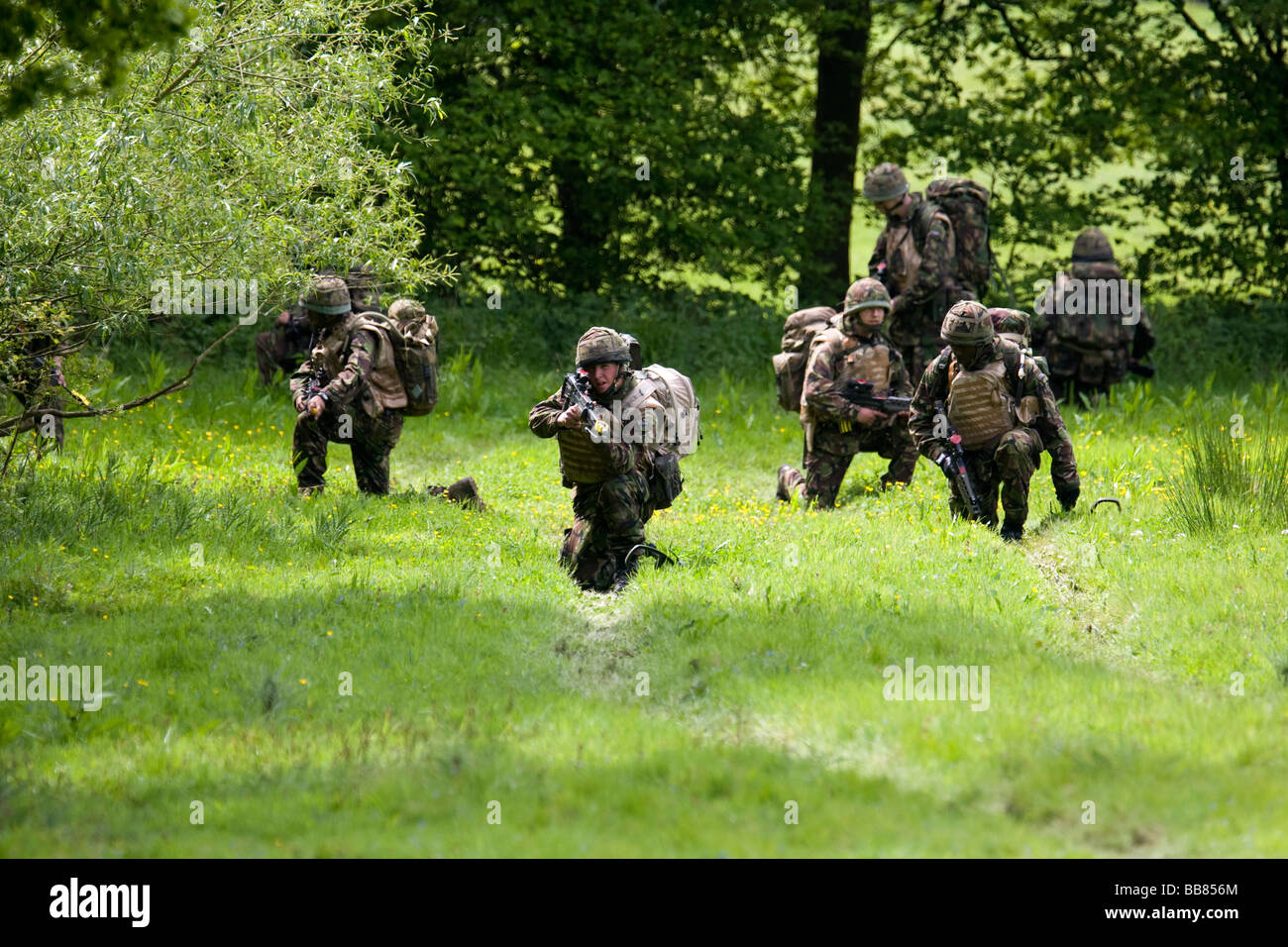 Soldiers from 4th battalion hi-res stock photography and images - Alamy