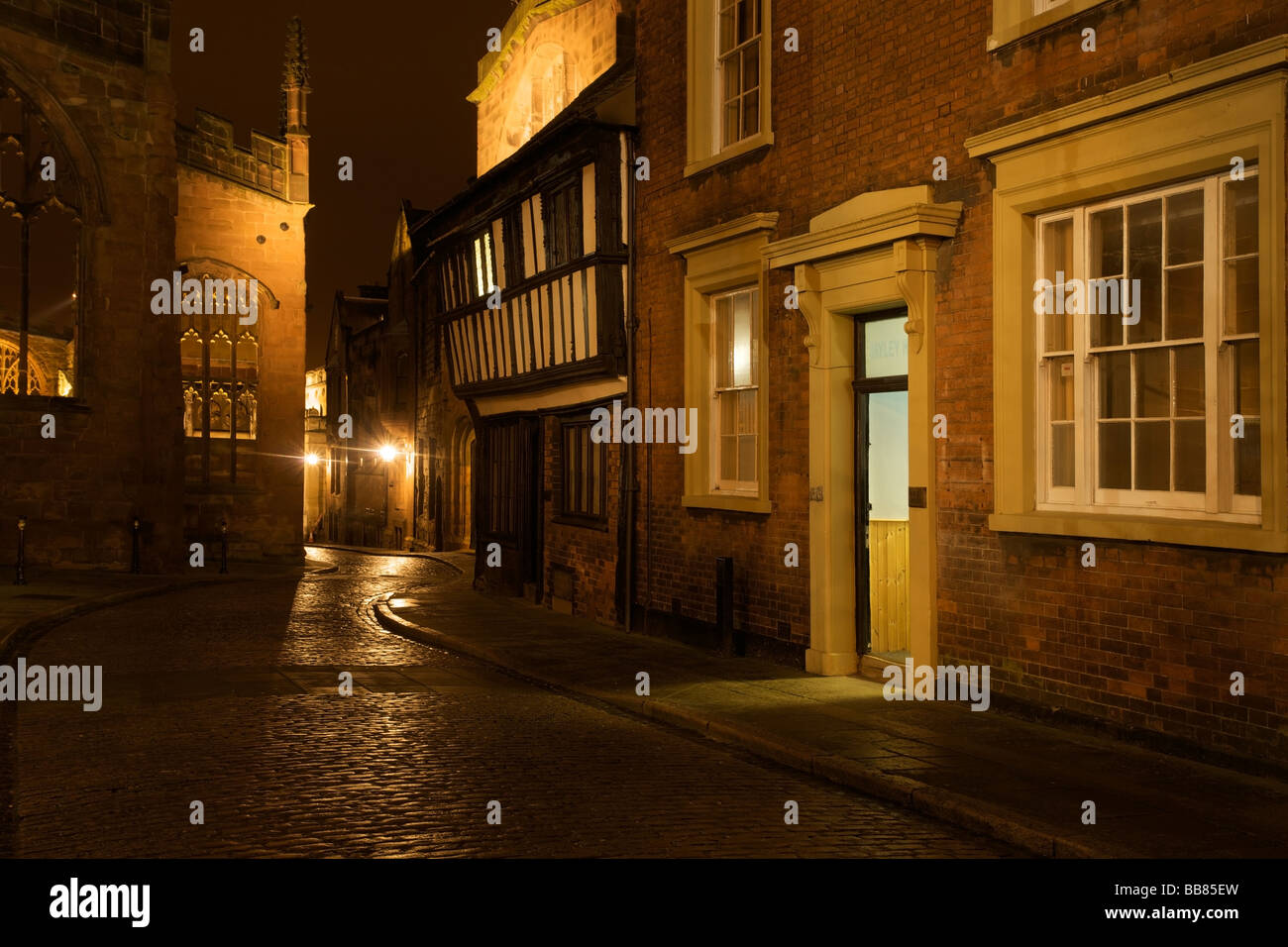 Bombed street coventry hi-res stock photography and images - Alamy