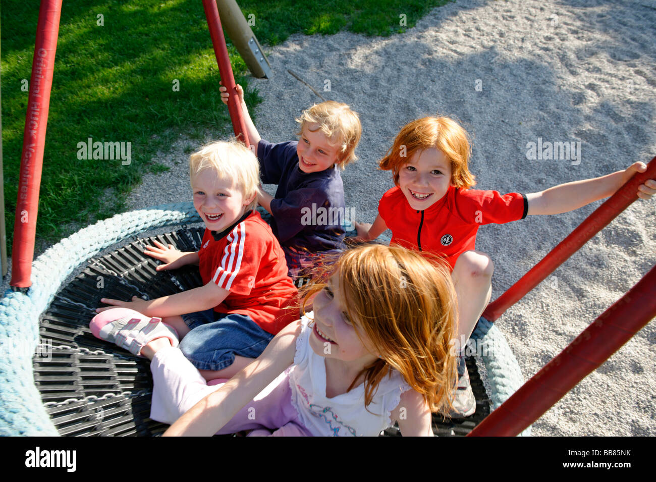 Children at the playground Stock Photo - Alamy