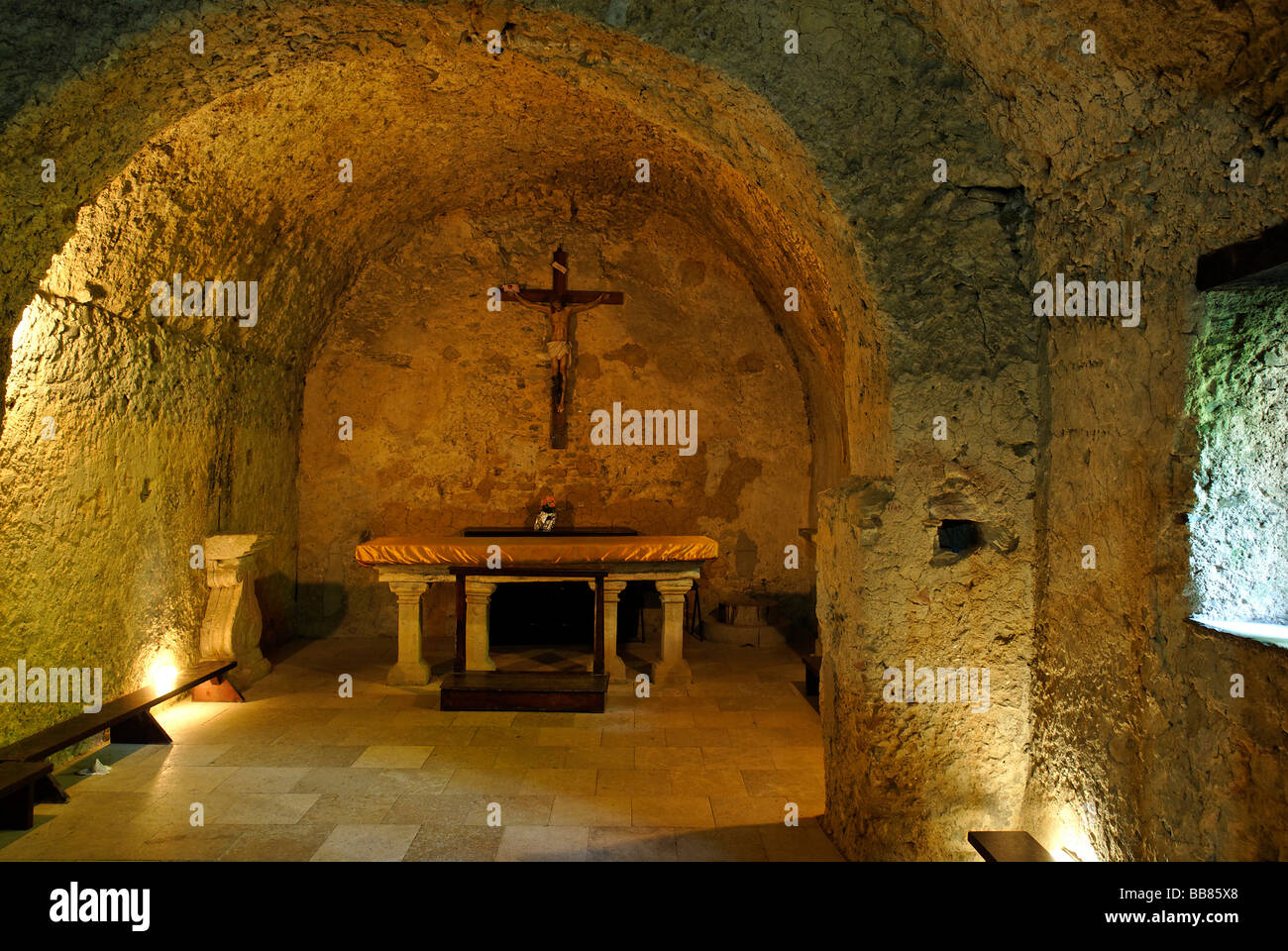 Grotto of Francis of Paolo, San Francesco di Paola, Calabria, Italy ...