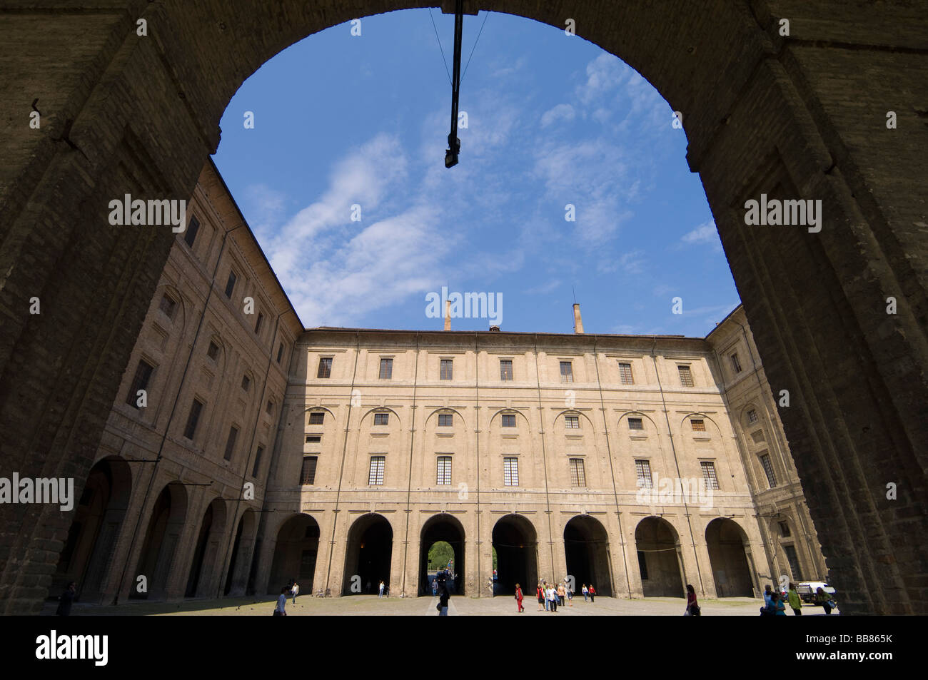 Pilotta Palace Parma Emilia Romagna Italy Stock Photo - Alamy