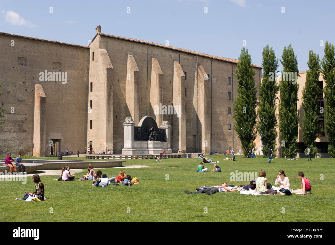 Pilotta Palace Parma Emilia Romagna Italy Stock Photo - Alamy