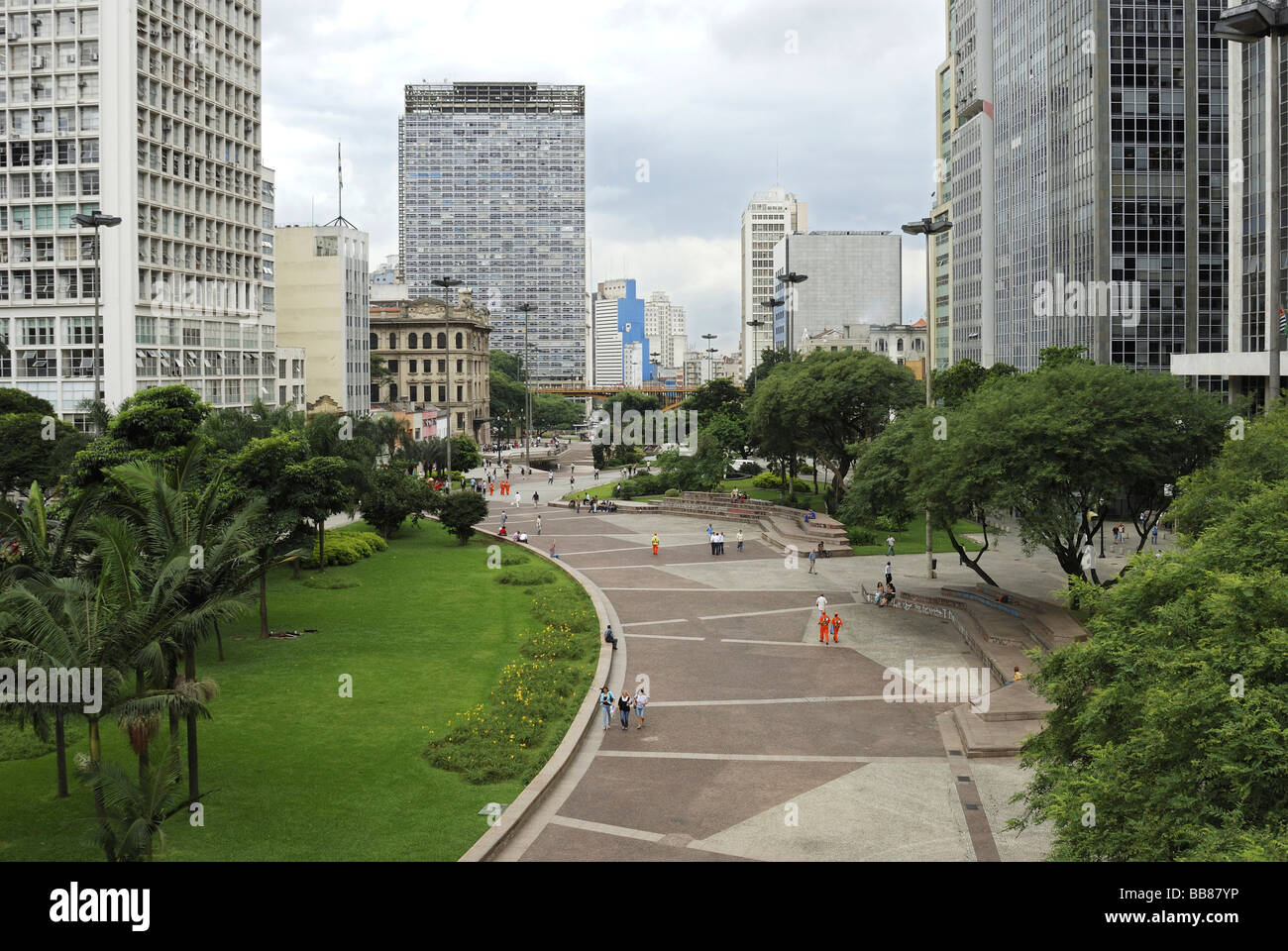 São paulo anhangabau park hi-res stock photography and images - Alamy