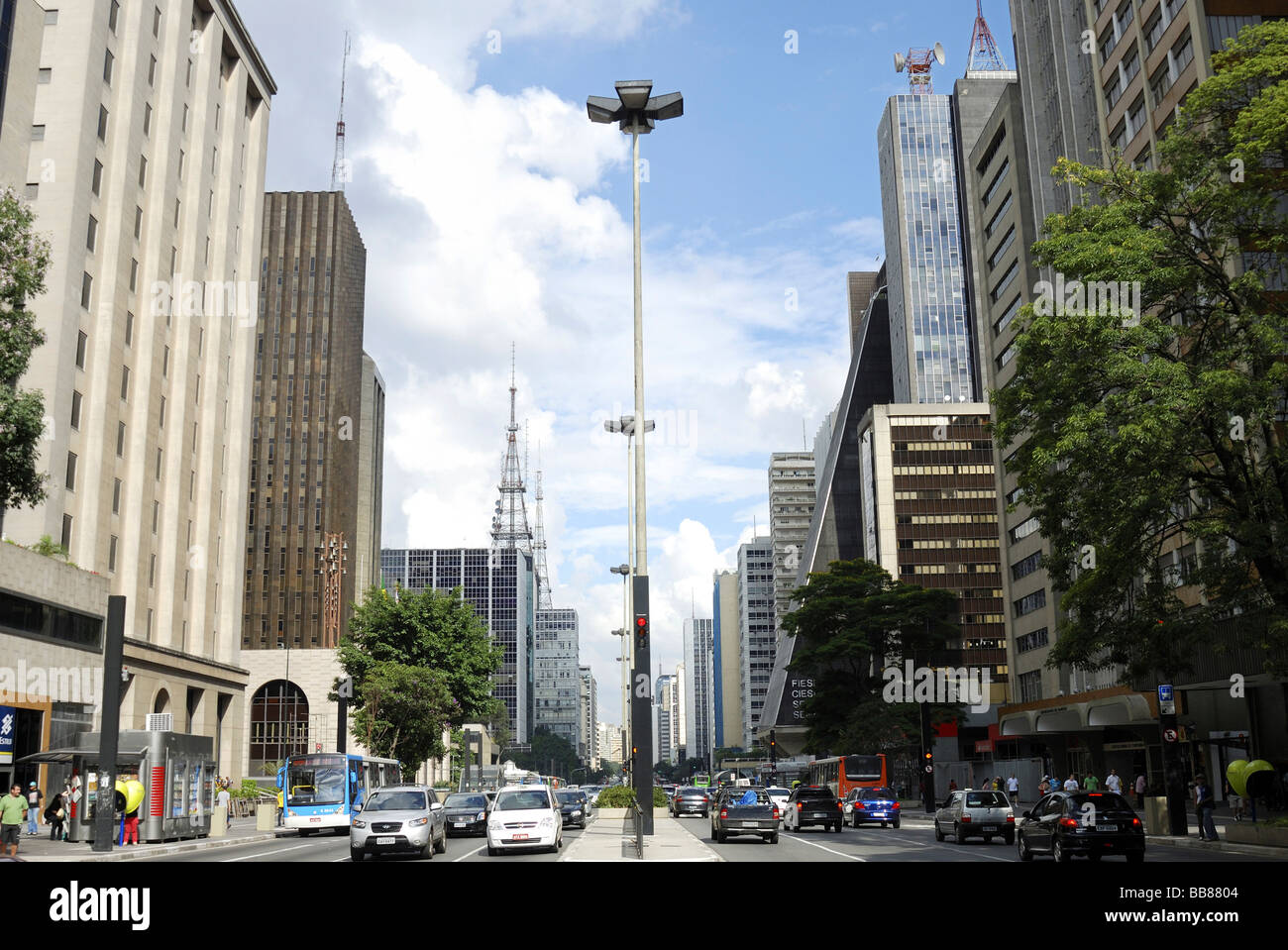 Avenida Paulista, Sao Paulo, Brazil, South America Stock Photo - Alamy