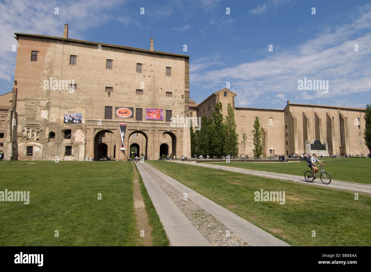Pilotta Palace Parma Emilia Romagna Italy Stock Photo - Alamy