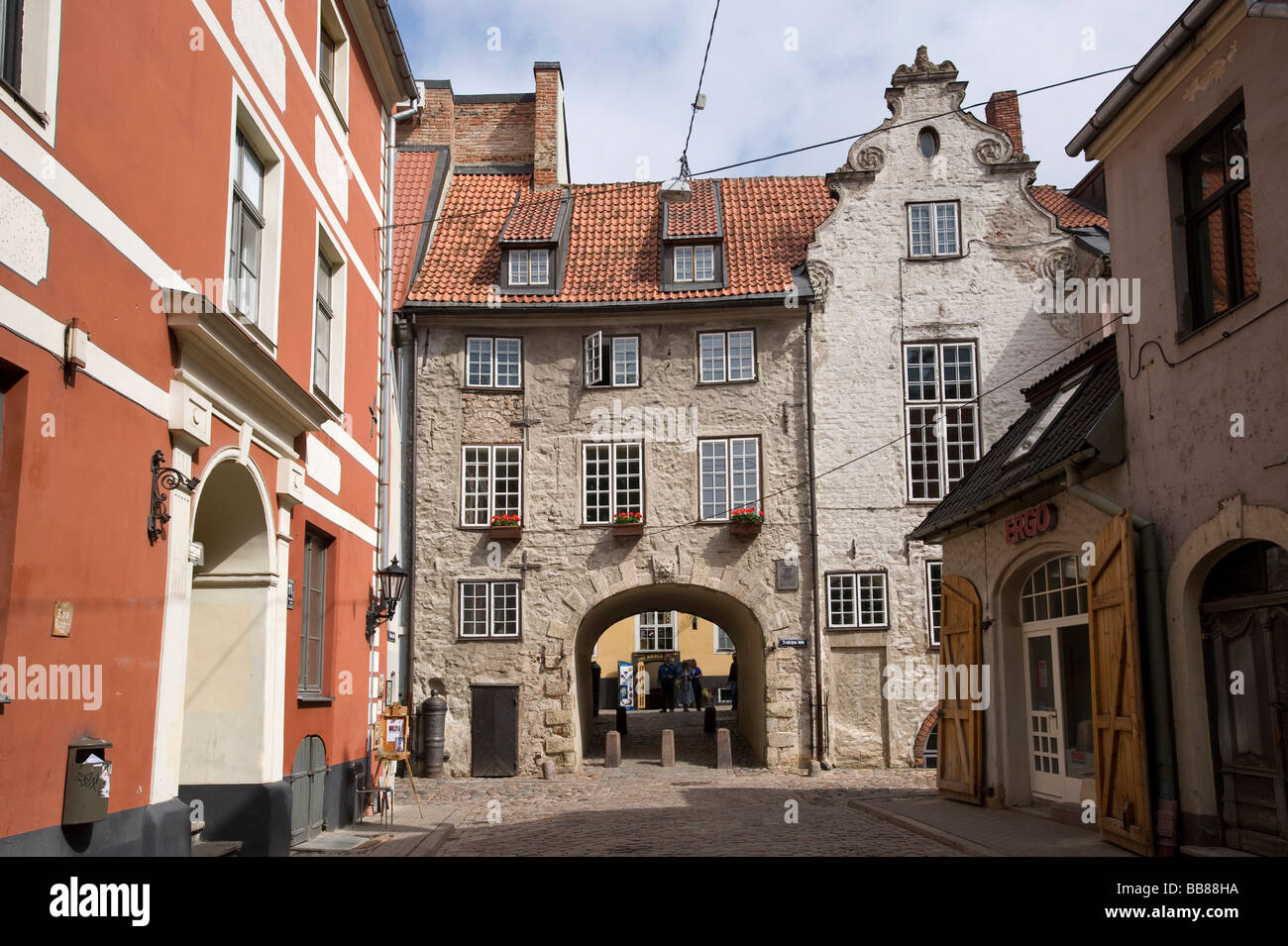 Swedish gate, Riga, Latvia, Baltic states Stock Photo - Alamy