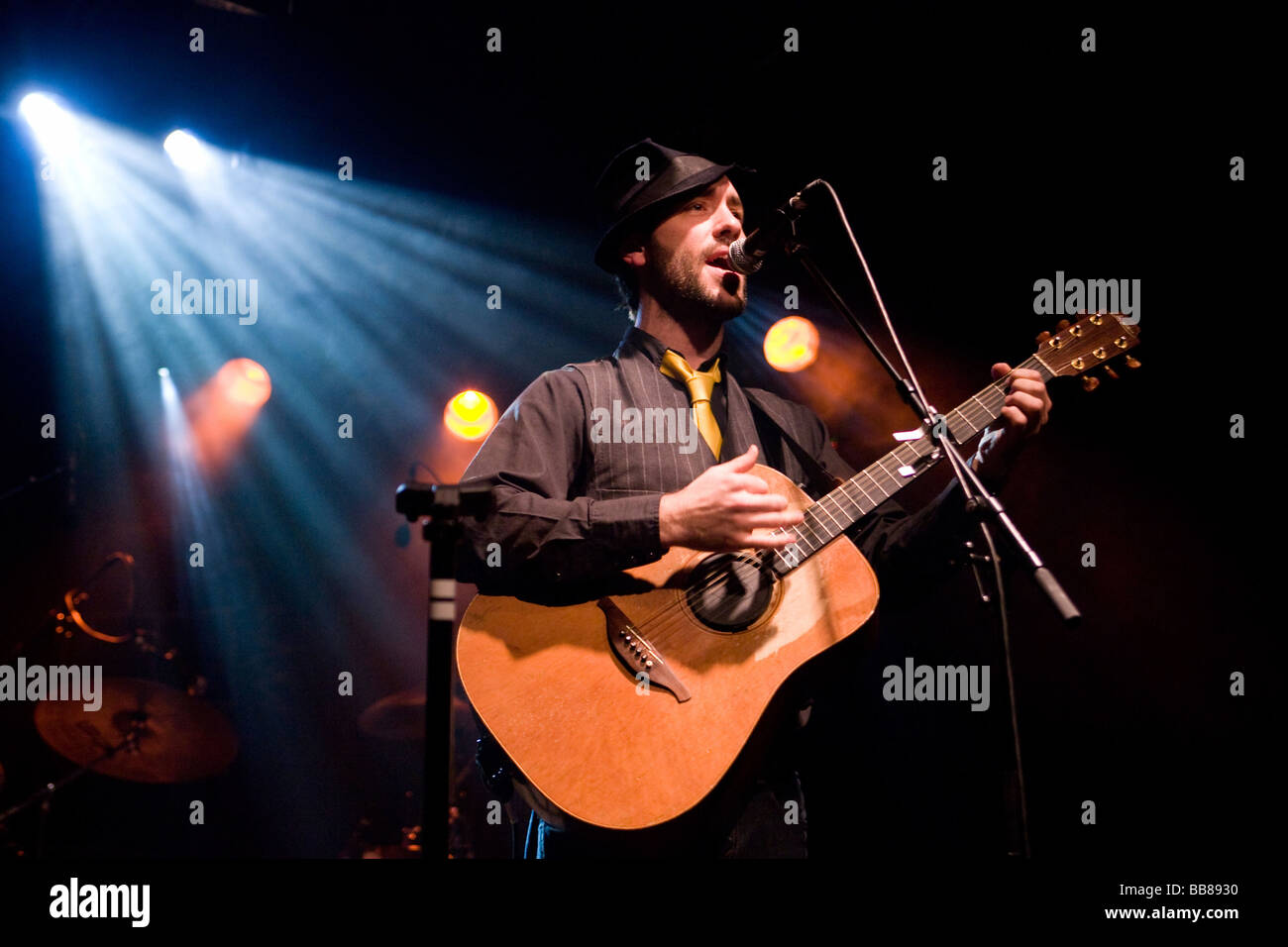 Charlie Winston, British singer and songwriter, performing live with ...