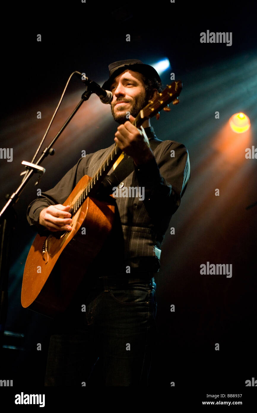 Charlie Winston, British singer and songwriter, performing live with ...