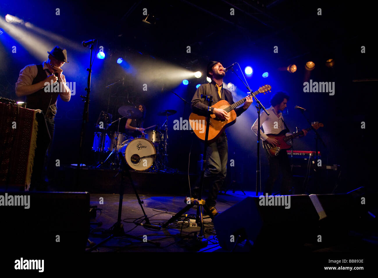 Charlie Winston, British singer and songwriter, performing live with ...
