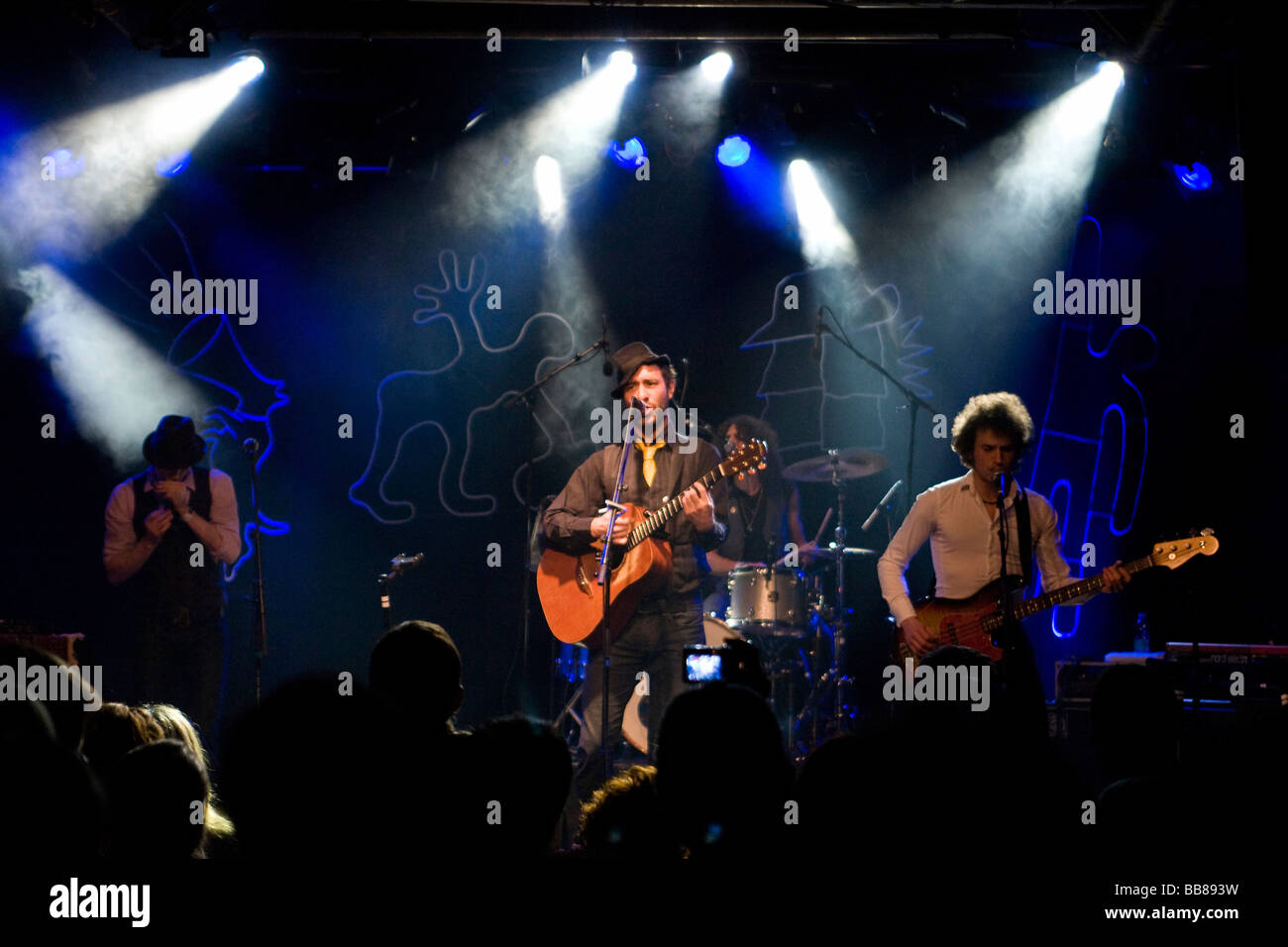 Charlie Winston, British singer and songwriter, performing live with ...