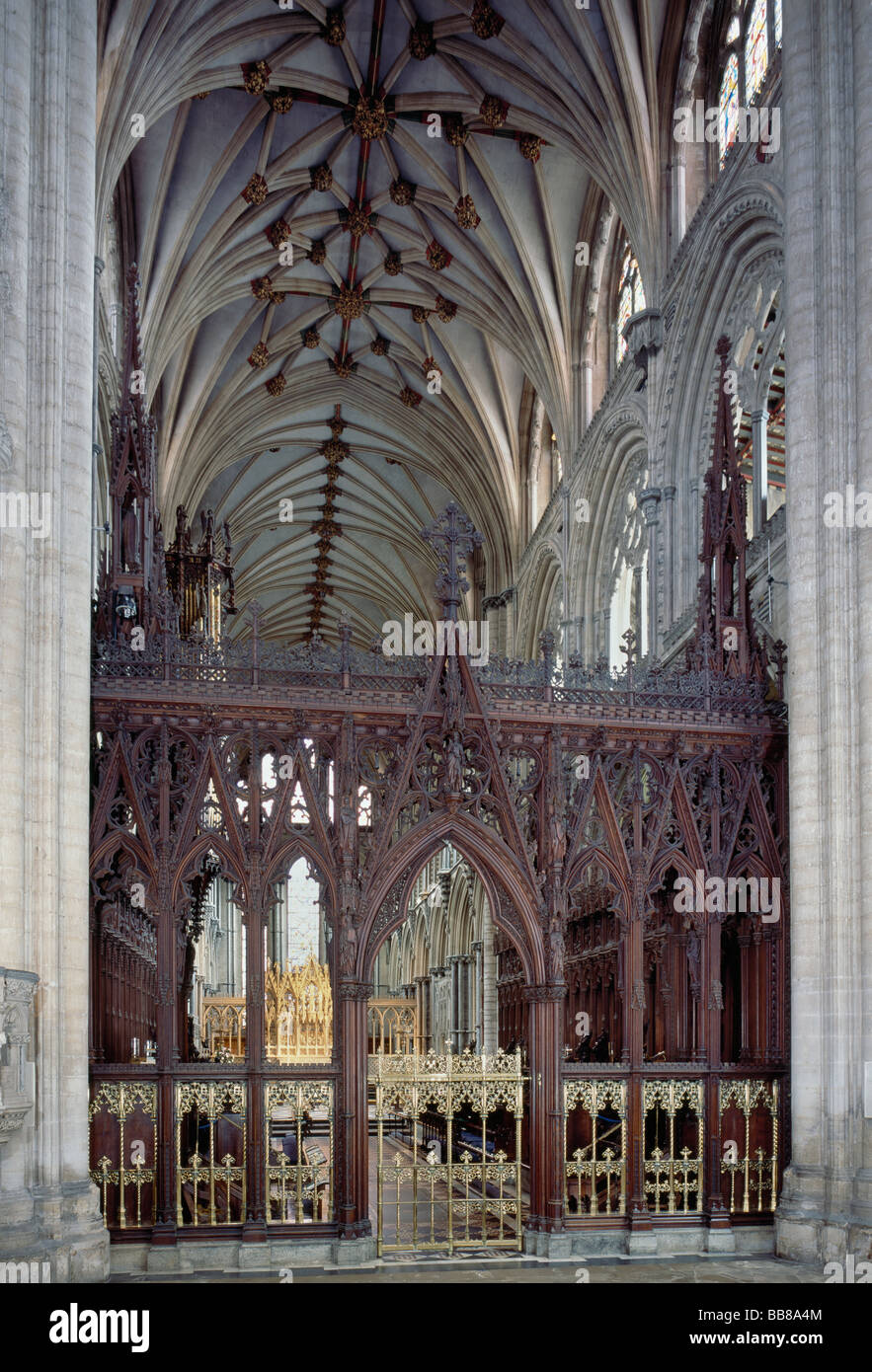 Ely cathedral choir screen hi-res stock photography and images - Alamy