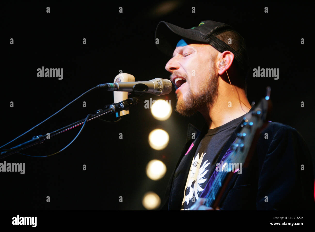 Sebastian Horn, singer and frontman of the German pop/rock band ...