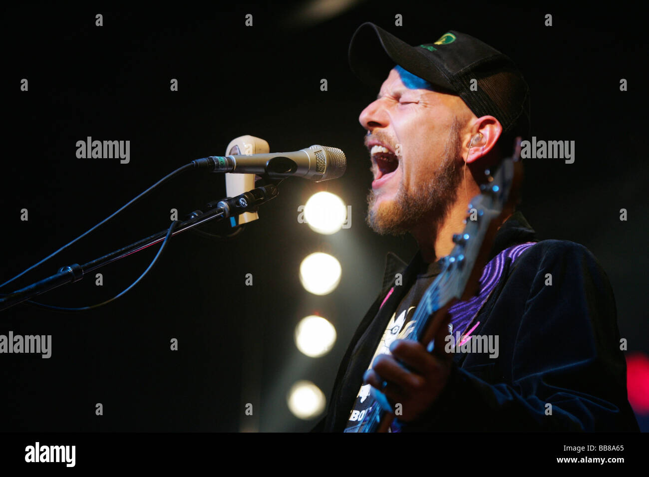 Sebastian Horn, singer and frontman of the German pop/rock band ...