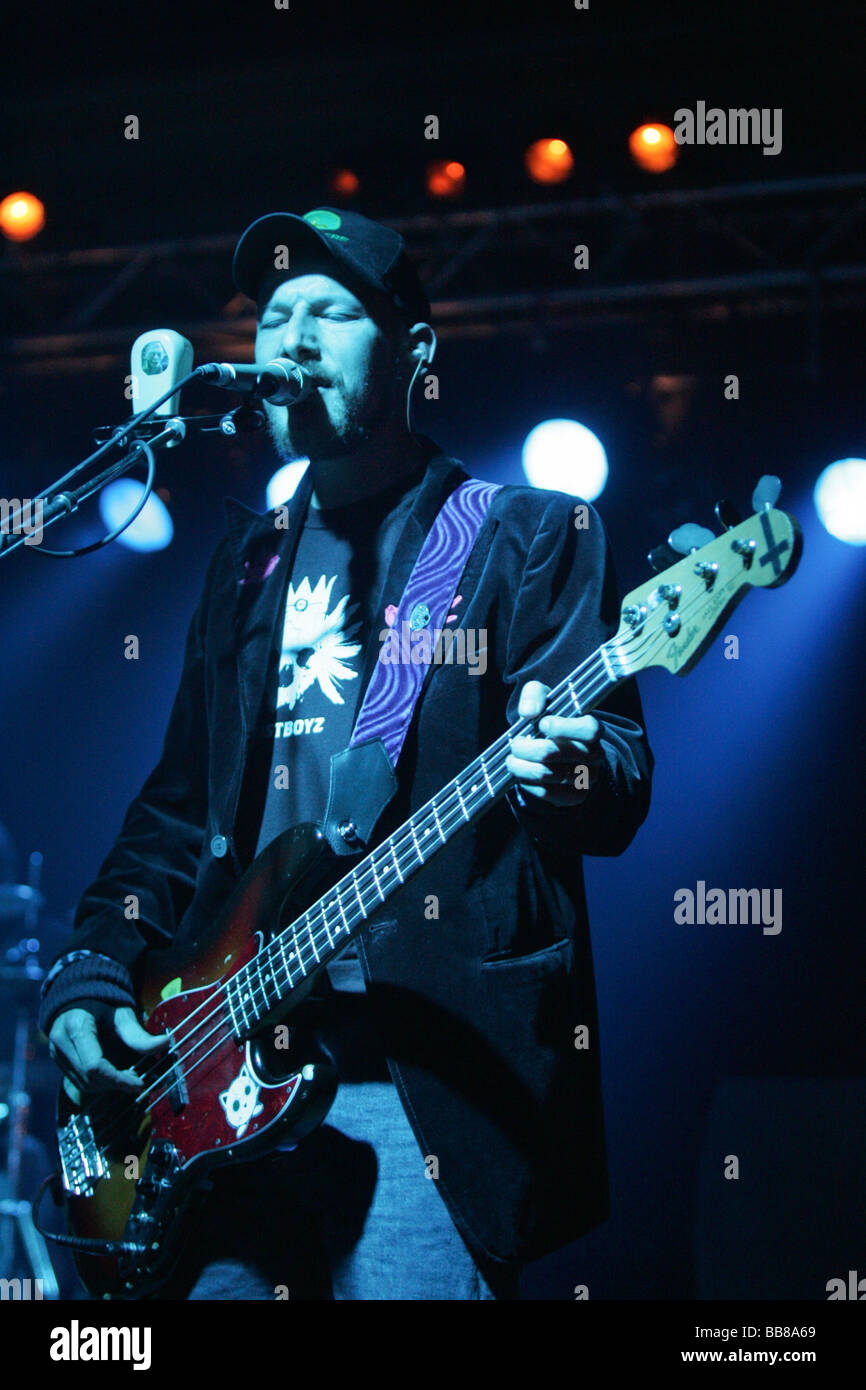 Sebastian Horn, singer and frontman of the German pop/rock band ...