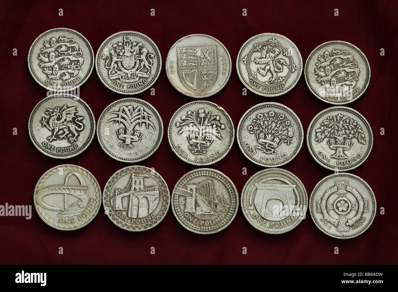 The British Pounds collection of National Coins of British Isles ...