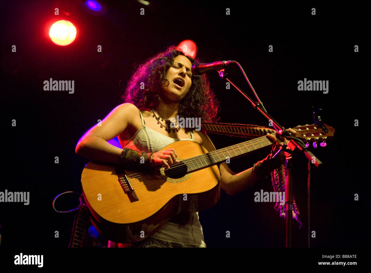 Rupa Marya, singer and front woman of the US band Rupa & The April ...