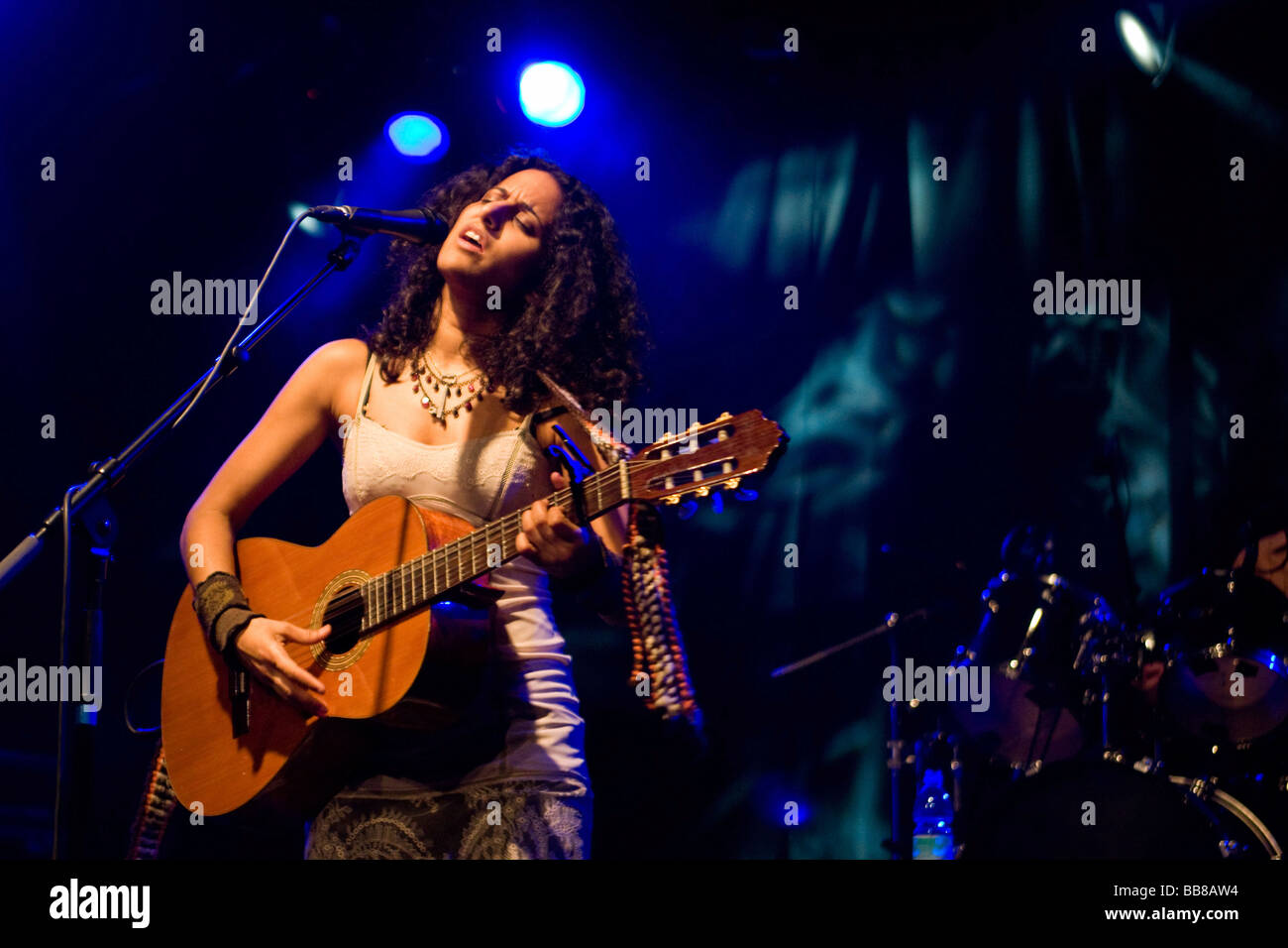 Rupa Marya, singer and front woman of the US band Rupa & The April ...