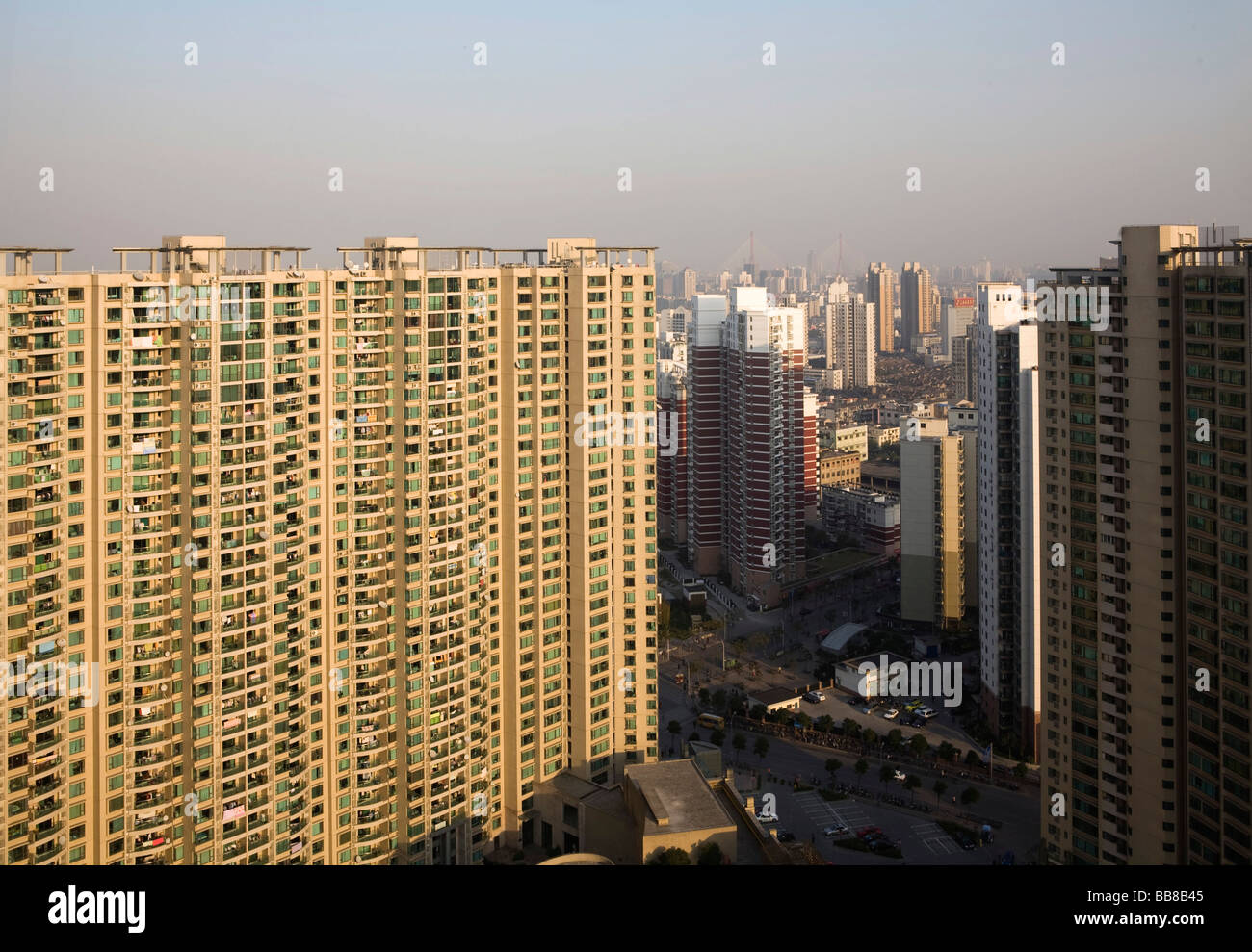 Apartment blocks, Shanghai, China, Asia Stock Photo - Alamy